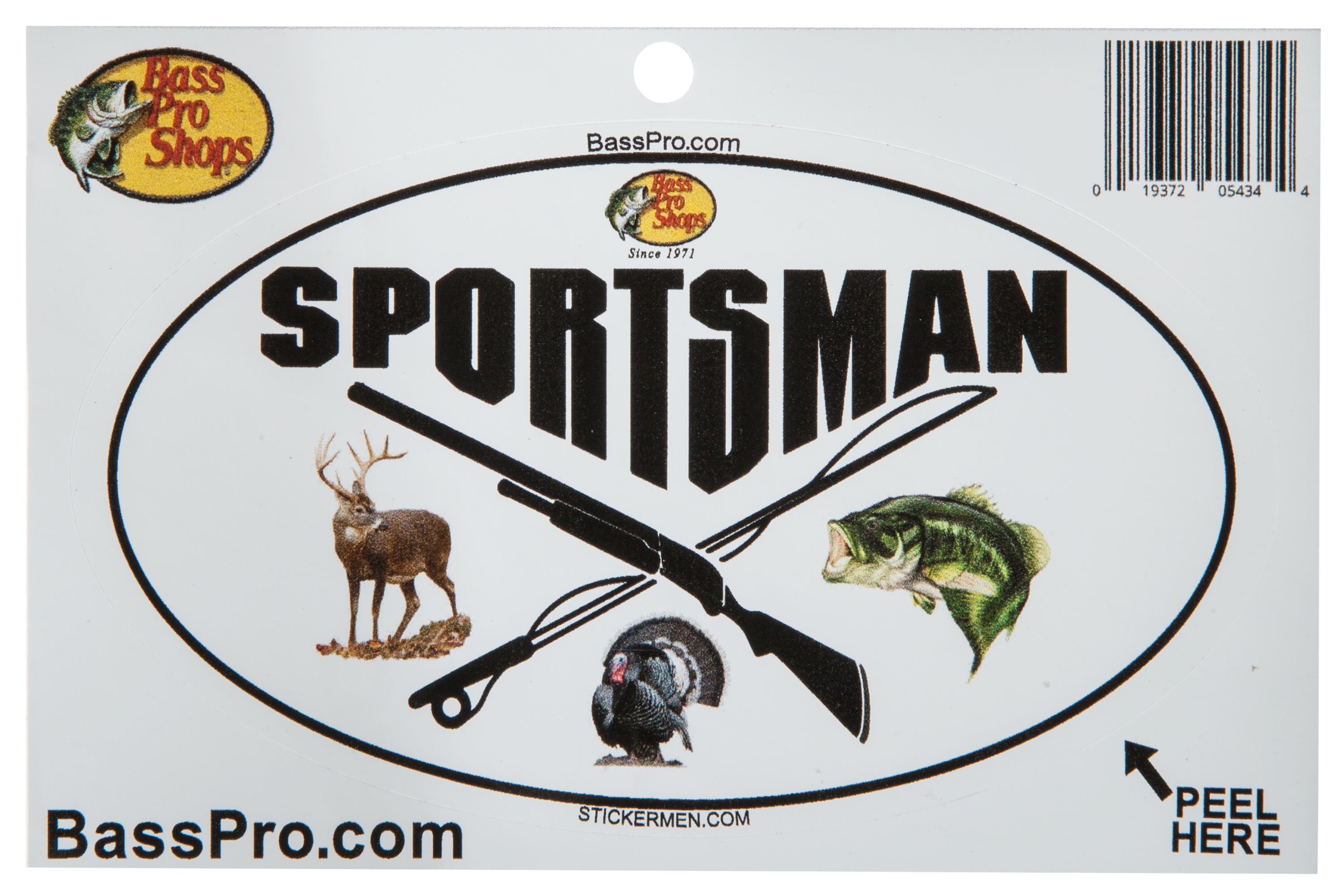 Bass Pro Shops Sportsman Oval Decal | Bass Pro Shops